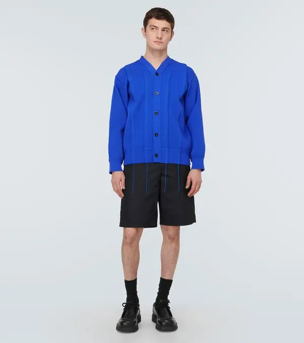 Sacai Distressed Cardigan