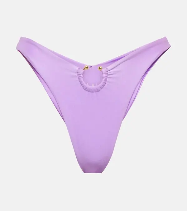 SAME Pierced Bikini Bottoms - Purple