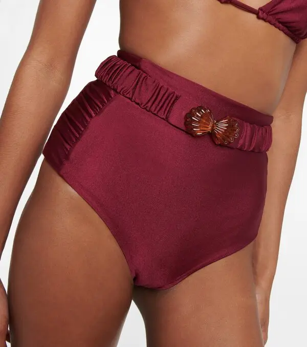 Johanna Ortiz High-rise Bikini Bottoms
