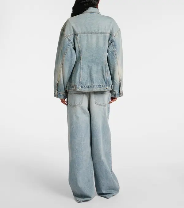 Balenciaga Denim Trucker Jacket