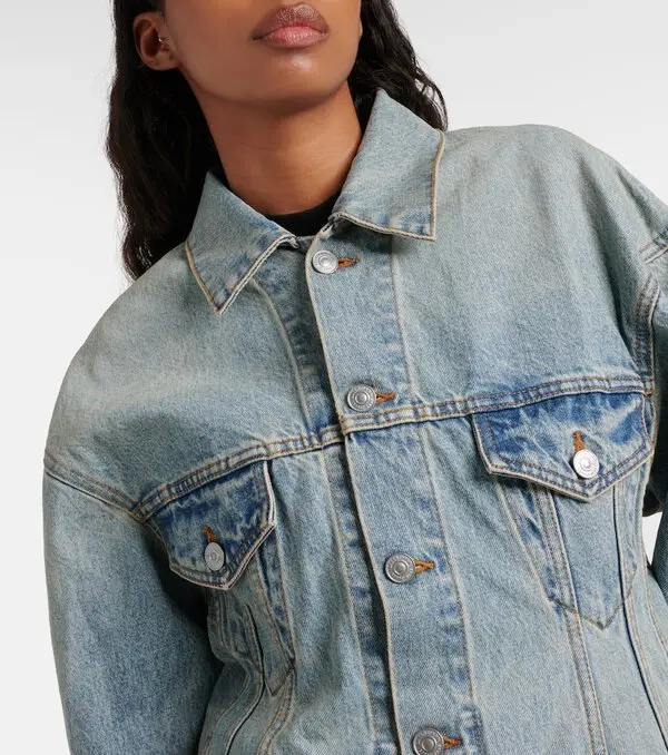 Balenciaga Denim Trucker Jacket