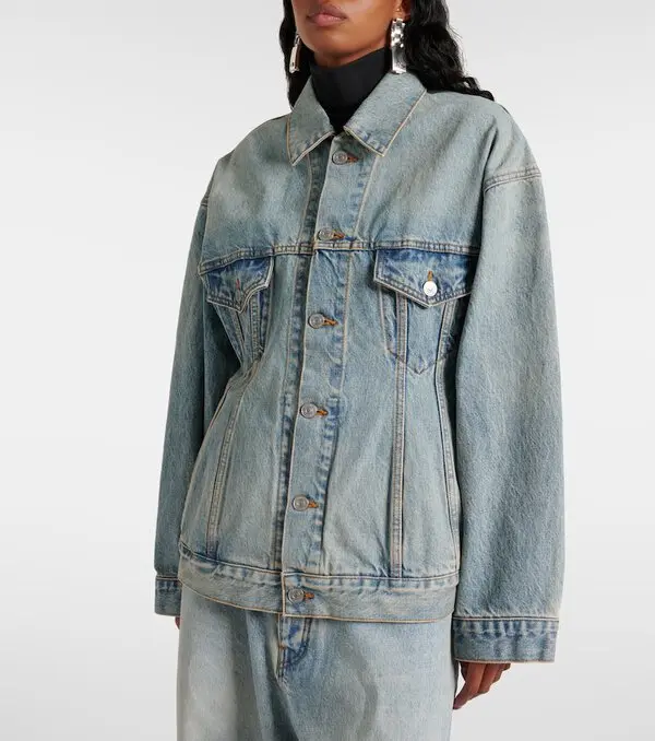 Balenciaga Denim Trucker Jacket