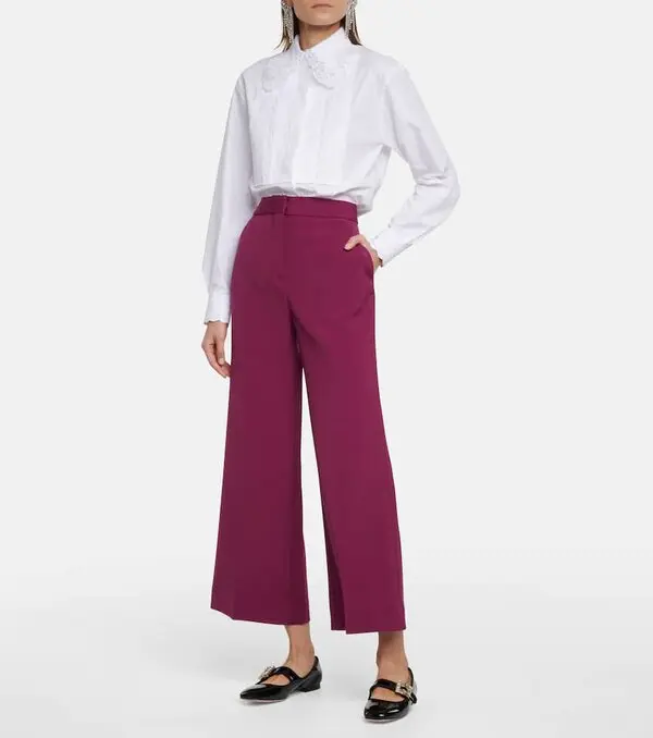 ROGER VIVIER Tres Vivier Babies Patent Leather Ballet Flats