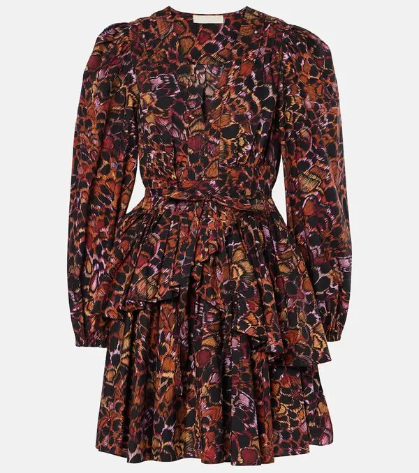 Ulla Johnson Lulu Pleated Minidress