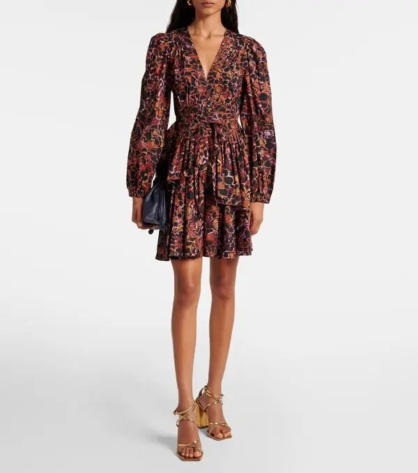 Ulla Johnson Lulu Pleated Minidress