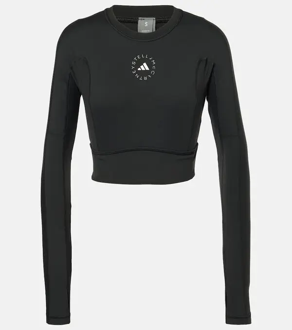 Adidas By Stella McCartney Truestrength Technical Cropped Top