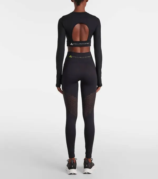 Adidas By Stella McCartney Truestrength Technical Cropped Top