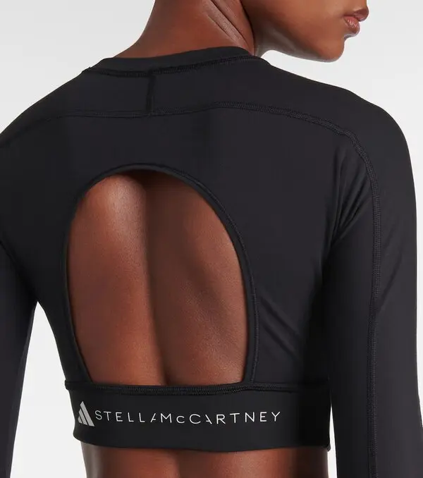 Adidas By Stella McCartney Truestrength Technical Cropped Top
