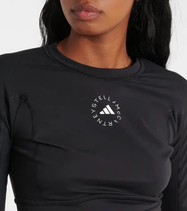 Adidas By Stella McCartney Truestrength Technical Cropped Top