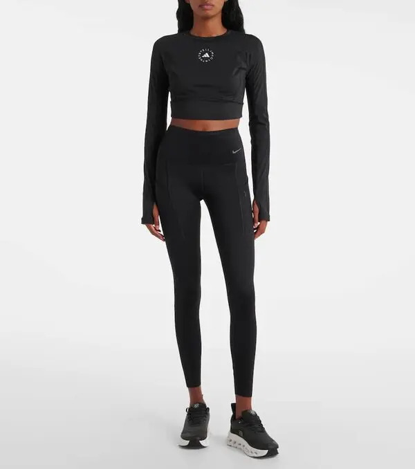 Adidas By Stella McCartney Truestrength Technical Cropped Top