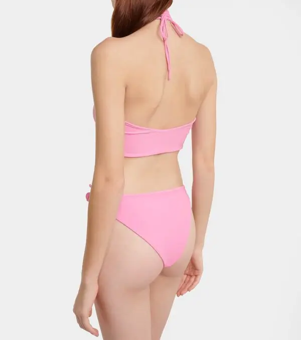 Magda Butrym Halterneck Bikini Top