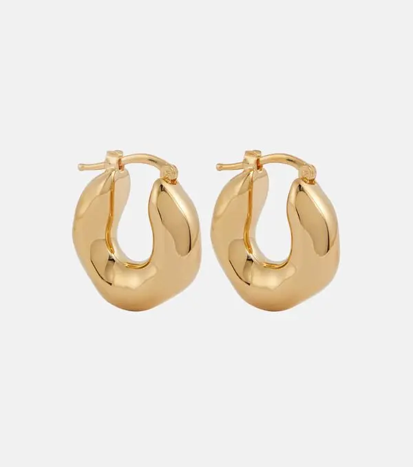 JIL SANDER Hoop Earrings - Gold