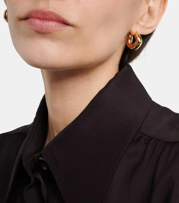 JIL SANDER Hoop Earrings