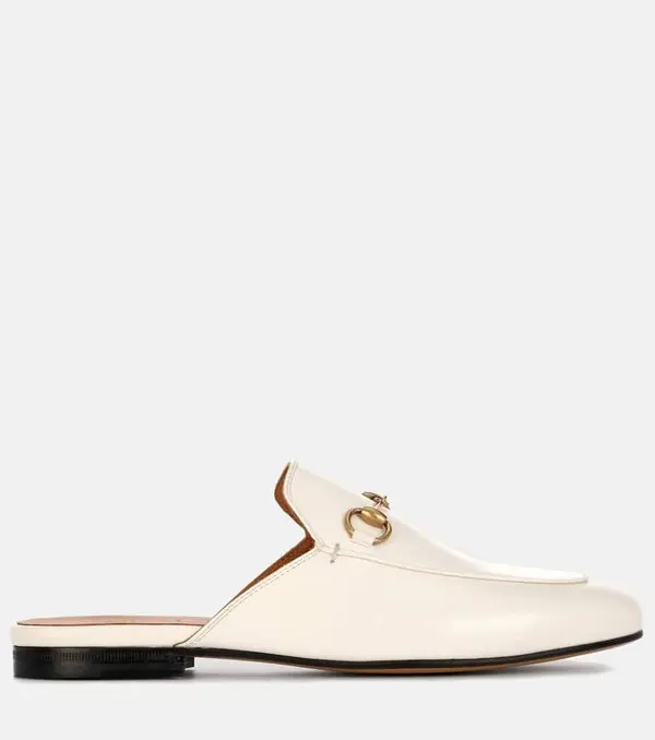 Gucci Princetown Leather Slippers