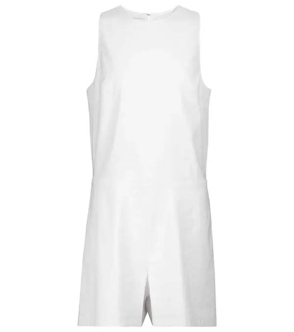 Vince Linen Playsuit - White