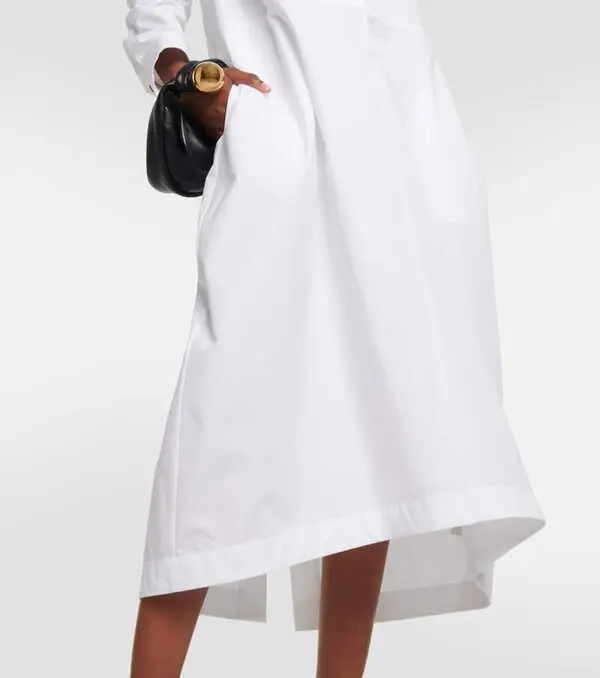 JIL SANDER Cotton Poplin Shirt Dress