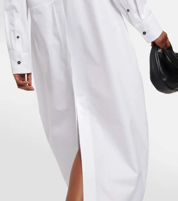 JIL SANDER Cotton Poplin Shirt Dress