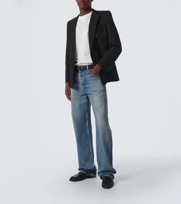Saint Laurent Cotton-blend Jersey T-shirt