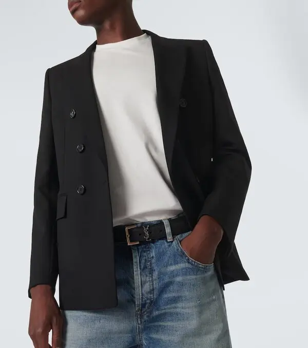 Saint Laurent Cotton-blend Jersey T-shirt