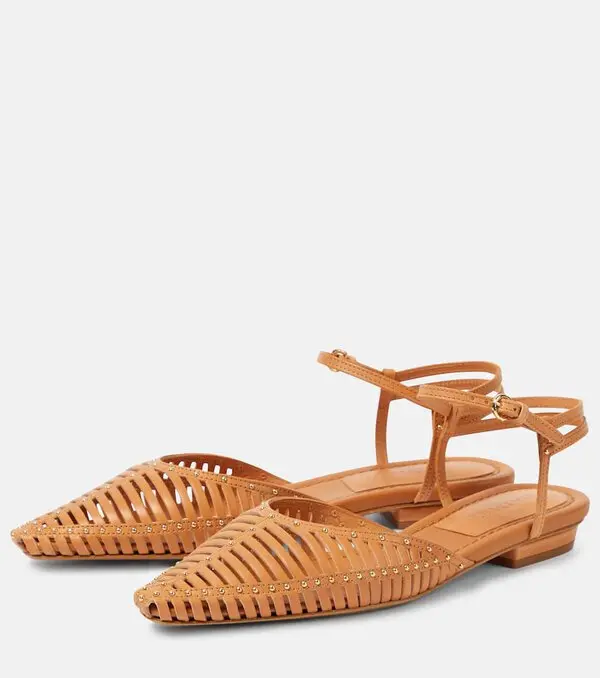 Ulla Johnson Leather Ballet Flats