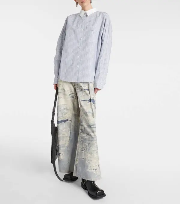 Acne Studios Striped Cotton Shirt