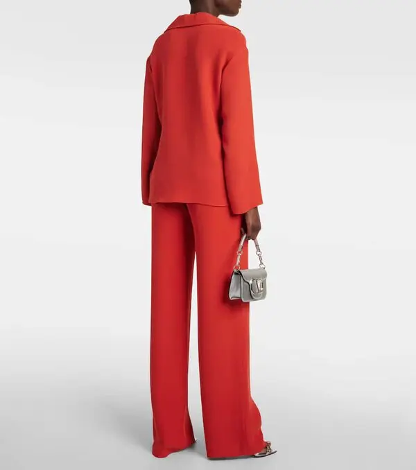 Valentino Garavani Tie-neck Silk Blouse