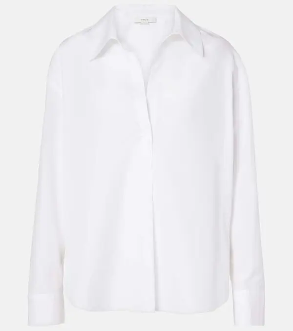 Vince Cotton Poplin Shirt