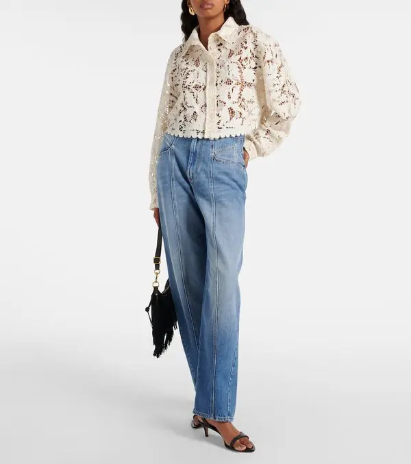 Isabel Marant Cotton Lace Shirt