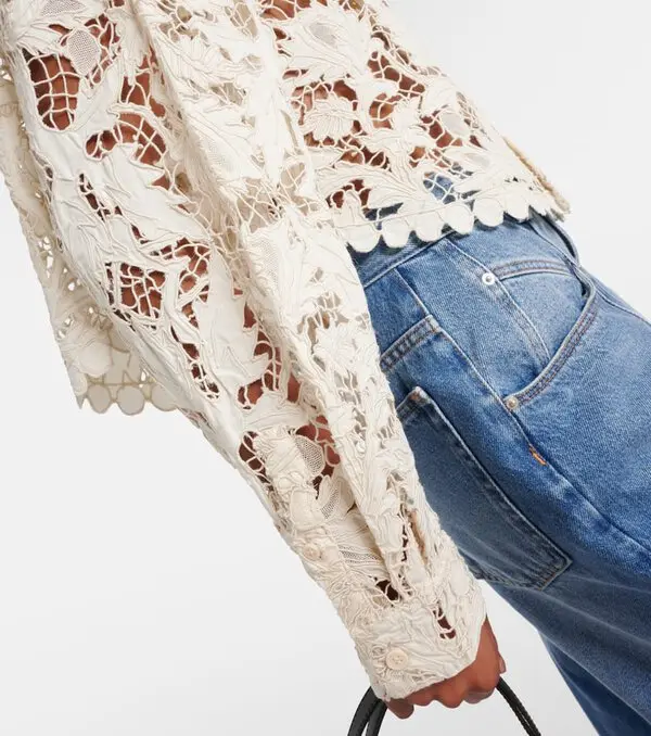 Isabel Marant Cotton Lace Shirt
