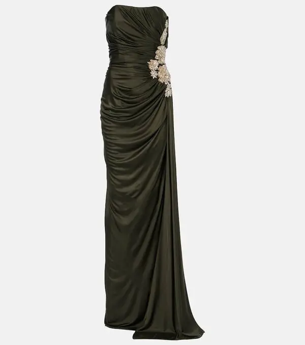 Costarellos Elettra Embellished Gown