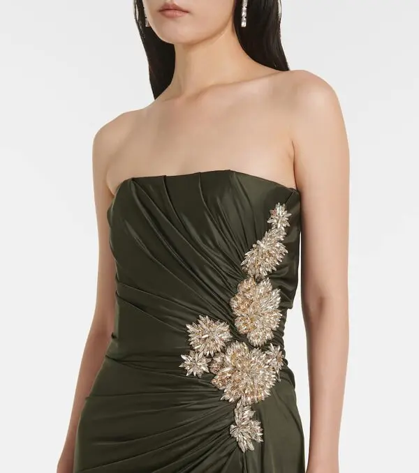 Costarellos Elettra Embellished Gown