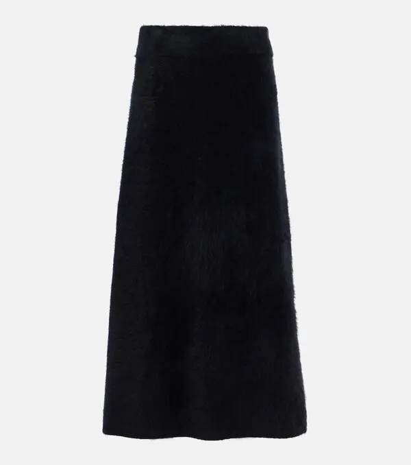 LISA YANG Asta Cashmere Midi Skirt