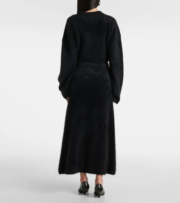 LISA YANG Asta Cashmere Midi Skirt