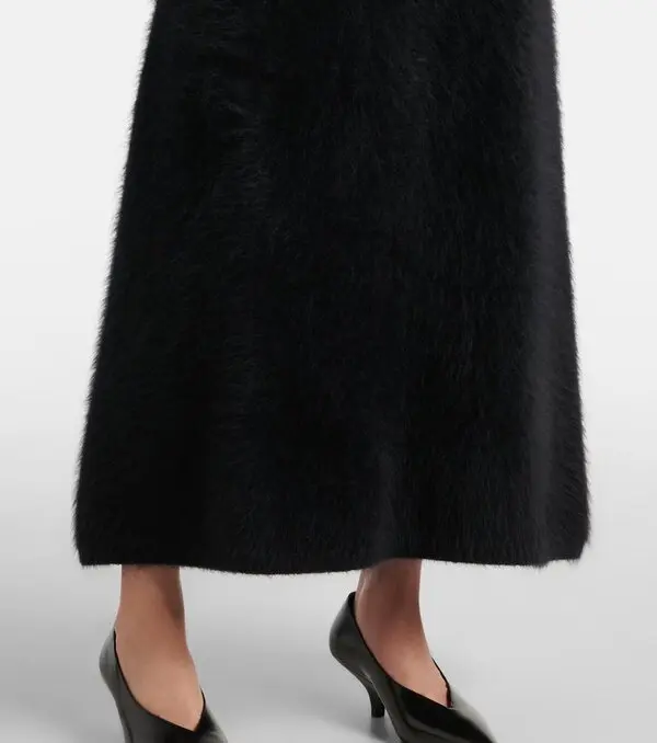 LISA YANG Asta Cashmere Midi Skirt