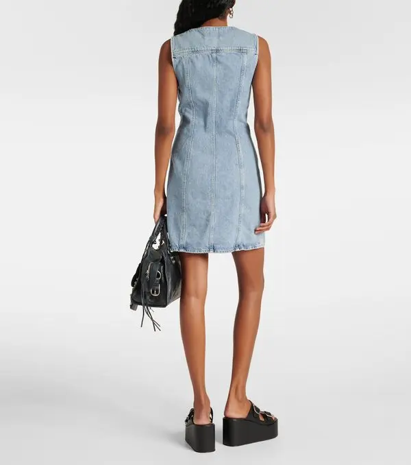 AGOLDE Trina Denim Minidress