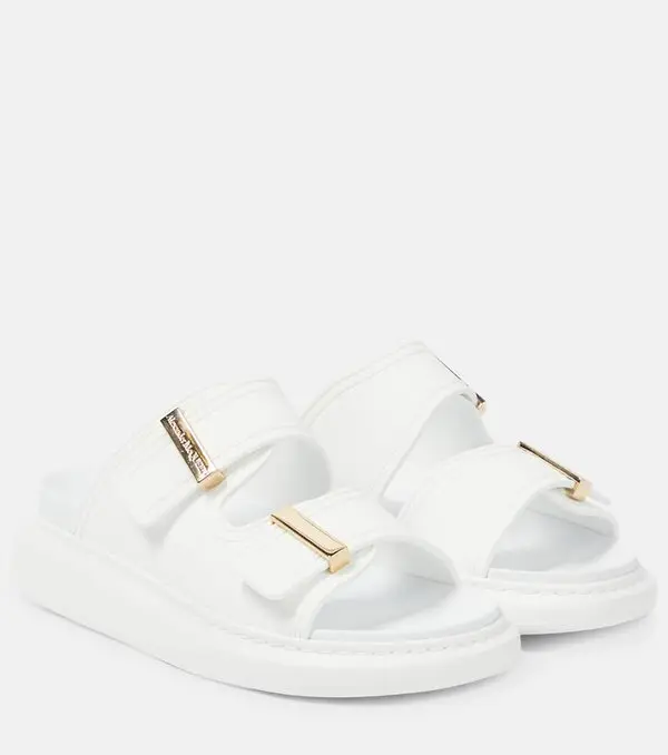 Alexander McQueen Hybrid Sandals - White