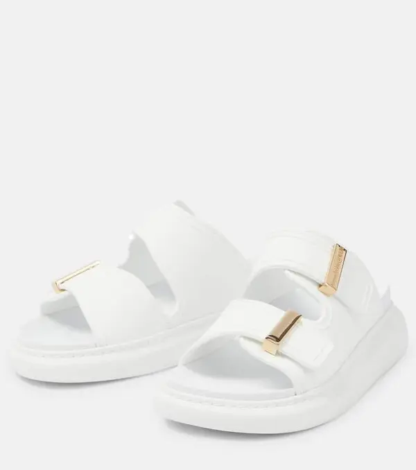 Alexander McQueen Hybrid Sandals - White