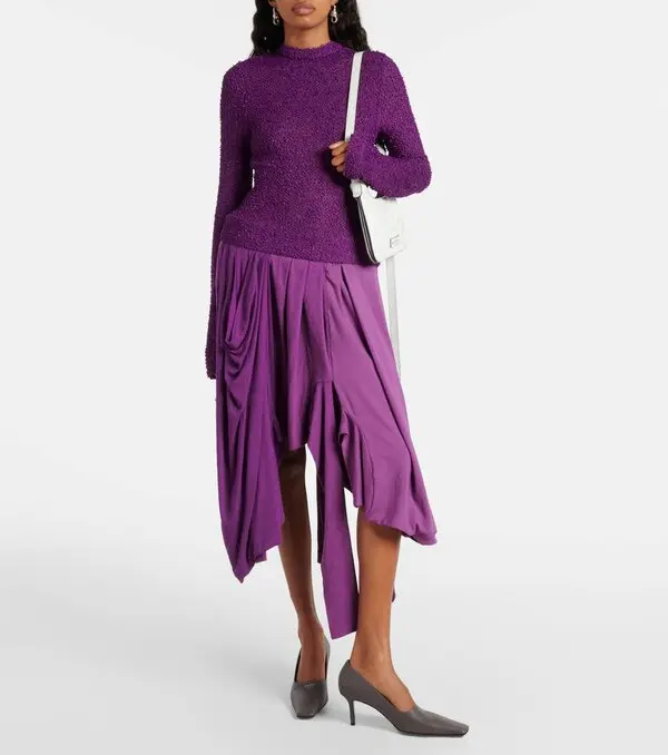 Acne Studios Pleated Midi Dress