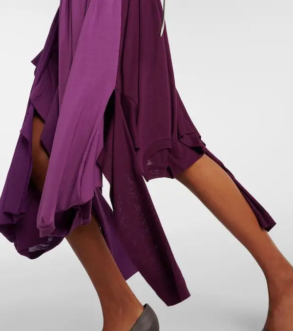 Acne Studios Pleated Midi Dress