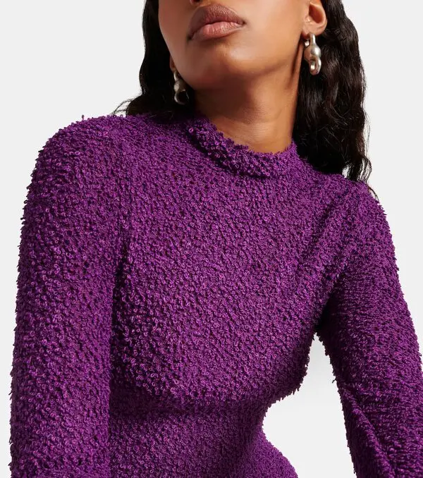 Acne Studios Pleated Midi Dress