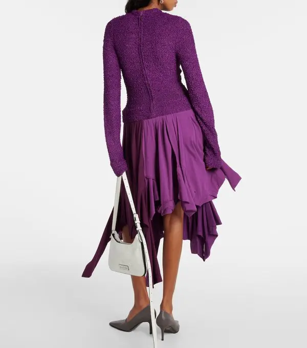 Acne Studios Pleated Midi Dress