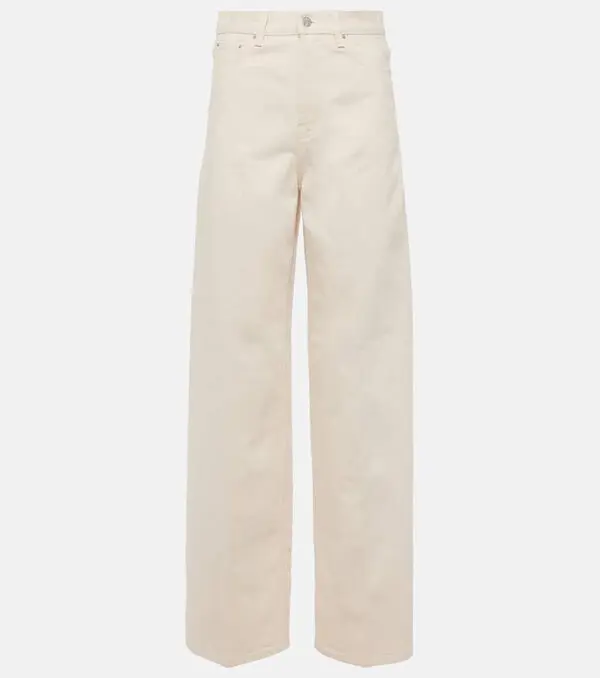 TOTEME High-rise Wide-leg Jeans