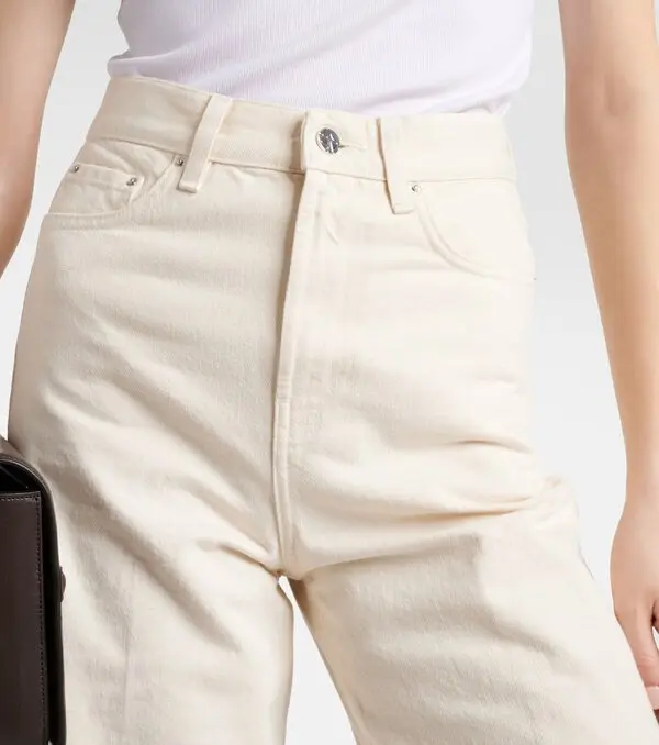 TOTEME High-rise Wide-leg Jeans