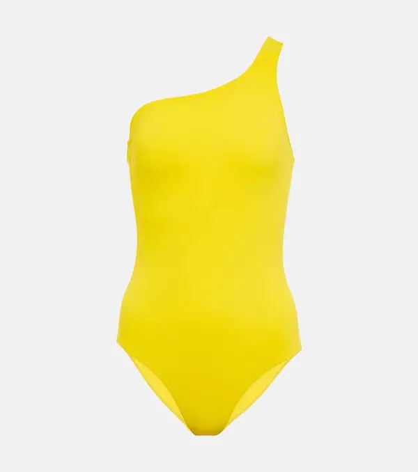 Isabel Marant Sage One-shoulder Swimsuit - Yellow