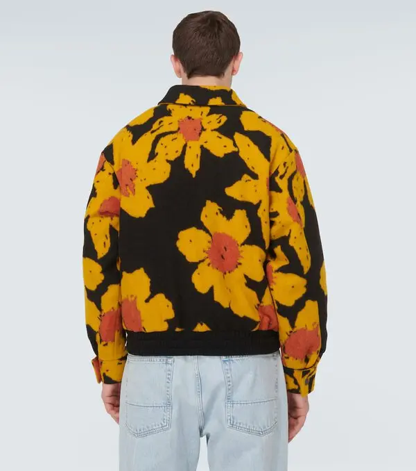 THE ELDER STATESMAN Senna Bomber Jacket