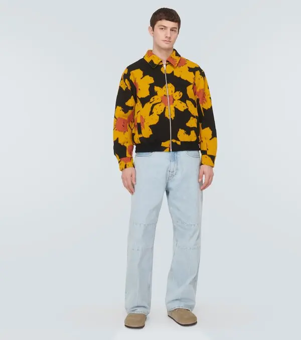 THE ELDER STATESMAN Senna Bomber Jacket