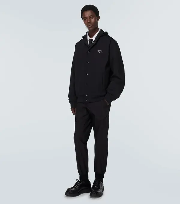 Prada Silk Blend Sweatpants