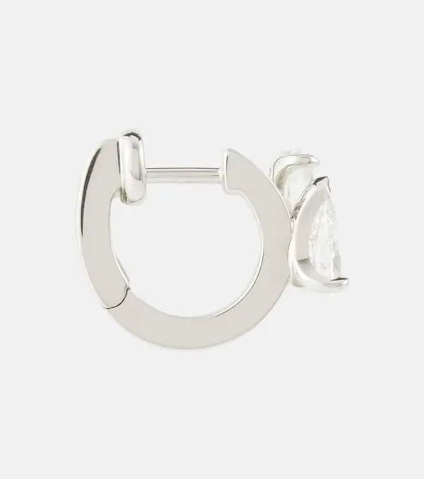 REPOSSI 18kt White Gold Single Earring With Diamonds