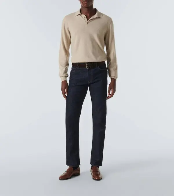 Loro Piana Quarona Mid-rise Slim Jeans