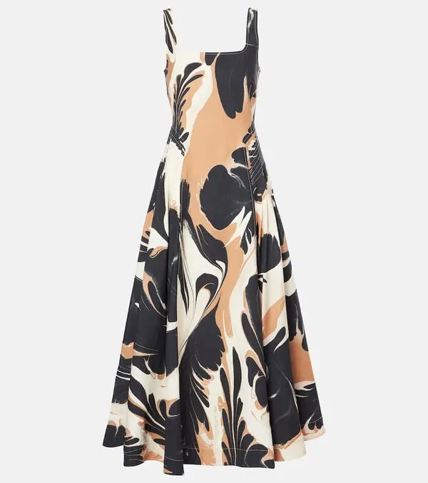 Simkhai Paola Printed Maxi Dress